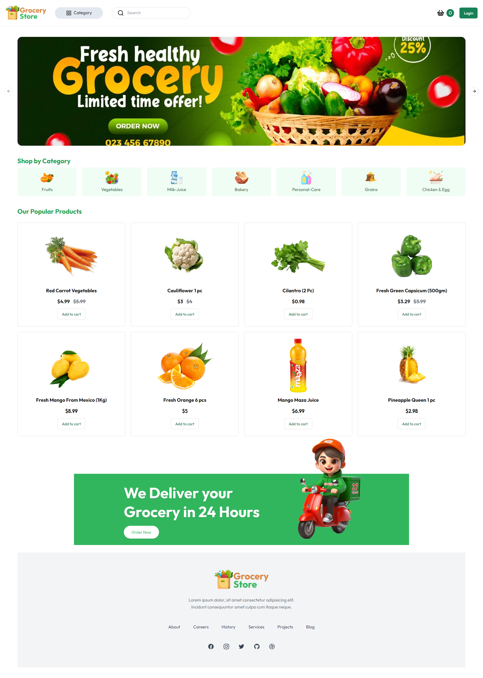 GitHub - MiladJoodi/Online_Glocery_Store_Next.js_Tailwind_Strapi: Created a fully-featured ...